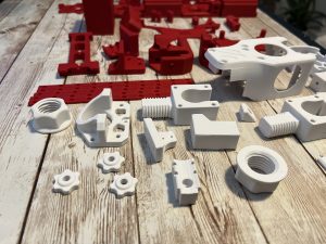 DoomCube-2 R2 Printed Parts Kit in ABS with New Stealthburner and PCCF ...