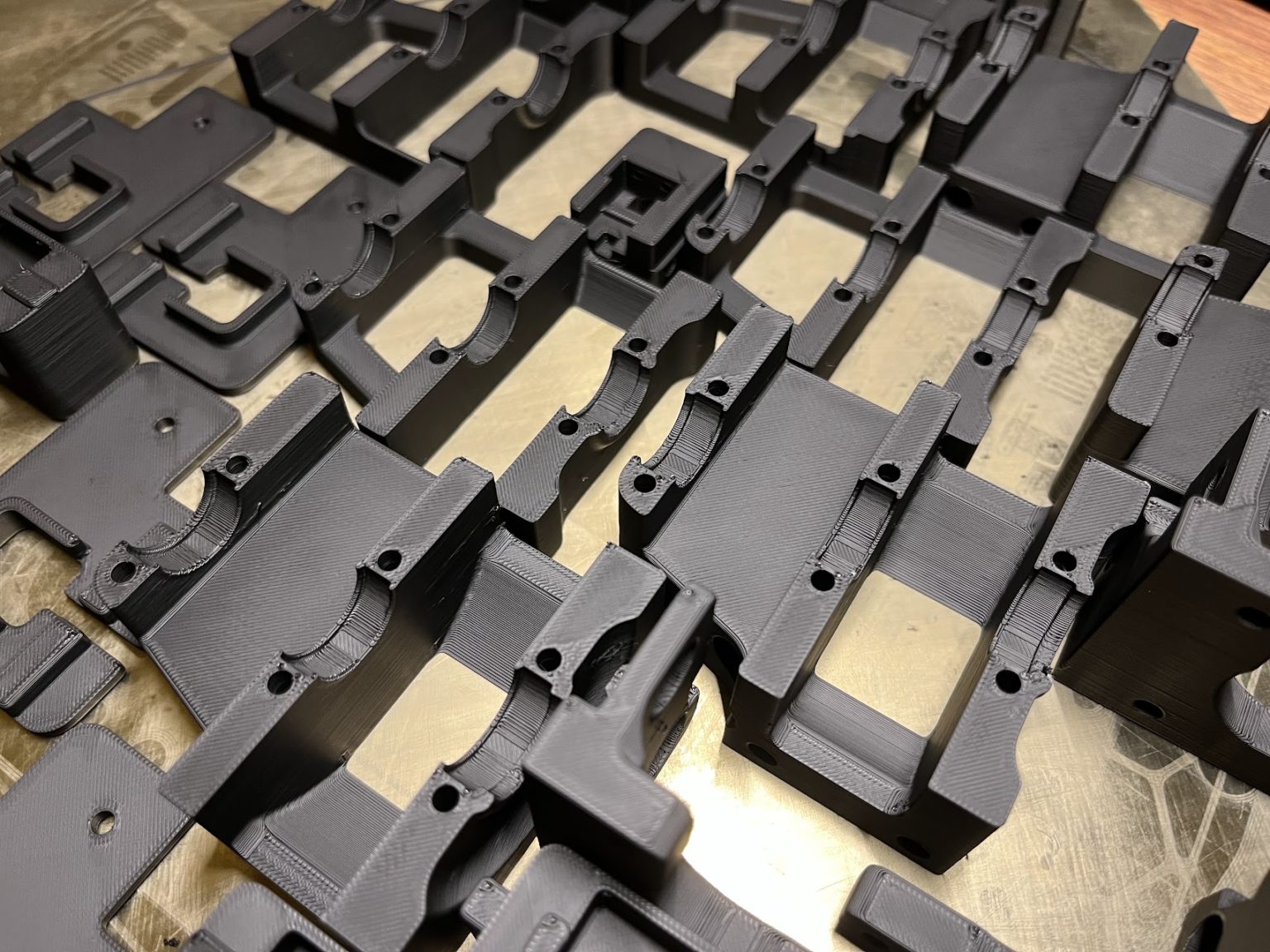 DoomCube-2 R2 Printed Parts Kit in ABS with New Stealthburner and PCCF ...