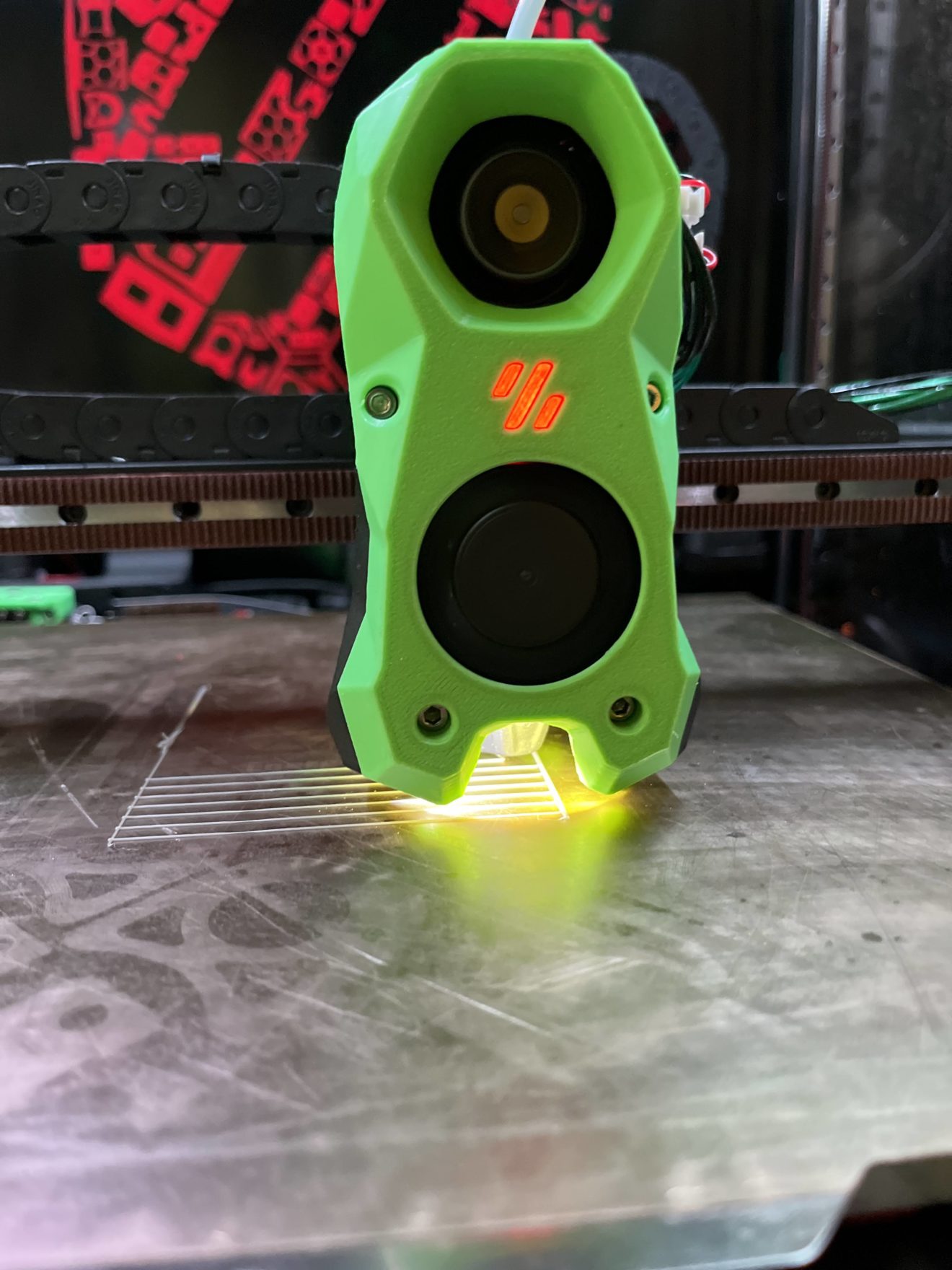 DoomCube-2 R2 Printed Parts Kit in ABS with New Stealthburner and PCCF ...