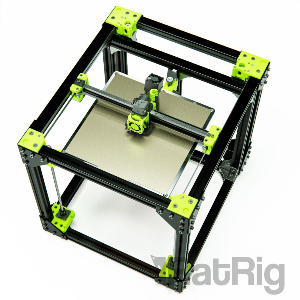 Rat Rig V-Core-3.1 with Full Enclosure and EVA 3 Printed Parts Kit in ...