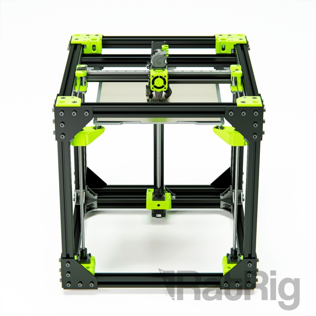 Rat Rig V-Core-3.1 with Full Enclosure and EVA 3 Printed Parts Kit in ...