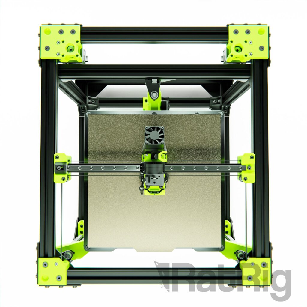Rat Rig V-Core-3.1 with Full Enclosure and EVA 3 Printed Parts Kit in ...