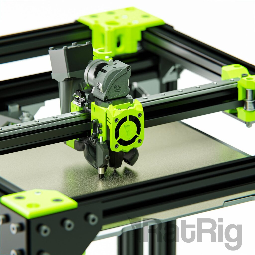 DoomCube-2 R2 Printed Parts Kit in ABS with New Stealthburner and PCCF ...