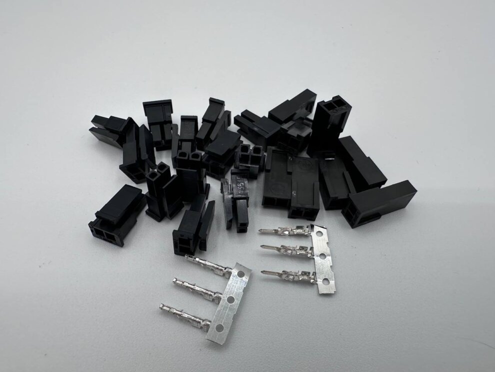 Molex Microfit 3.0 2 Pin 1 Row Set - JB3D