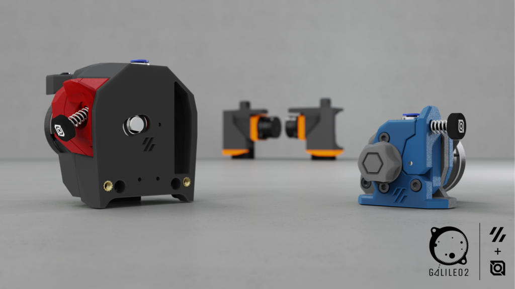 Galileo 2 Extruder Printed Parts Kit - JB3D