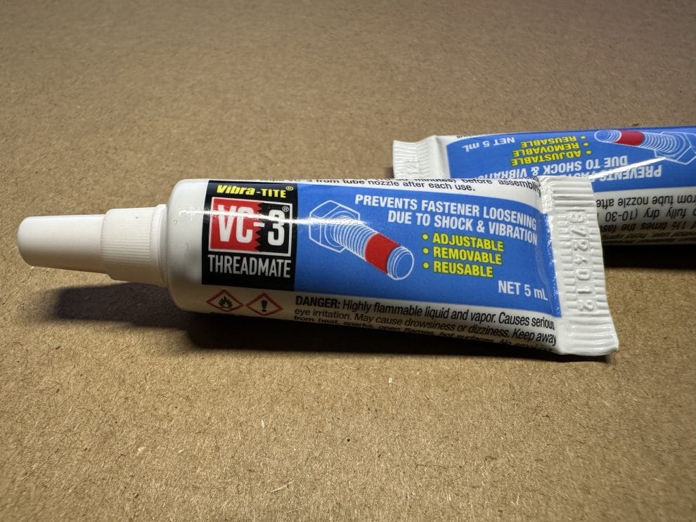 Vibra-tite VC-3 5ml Tube - Plastic safe threadlock - JB3D